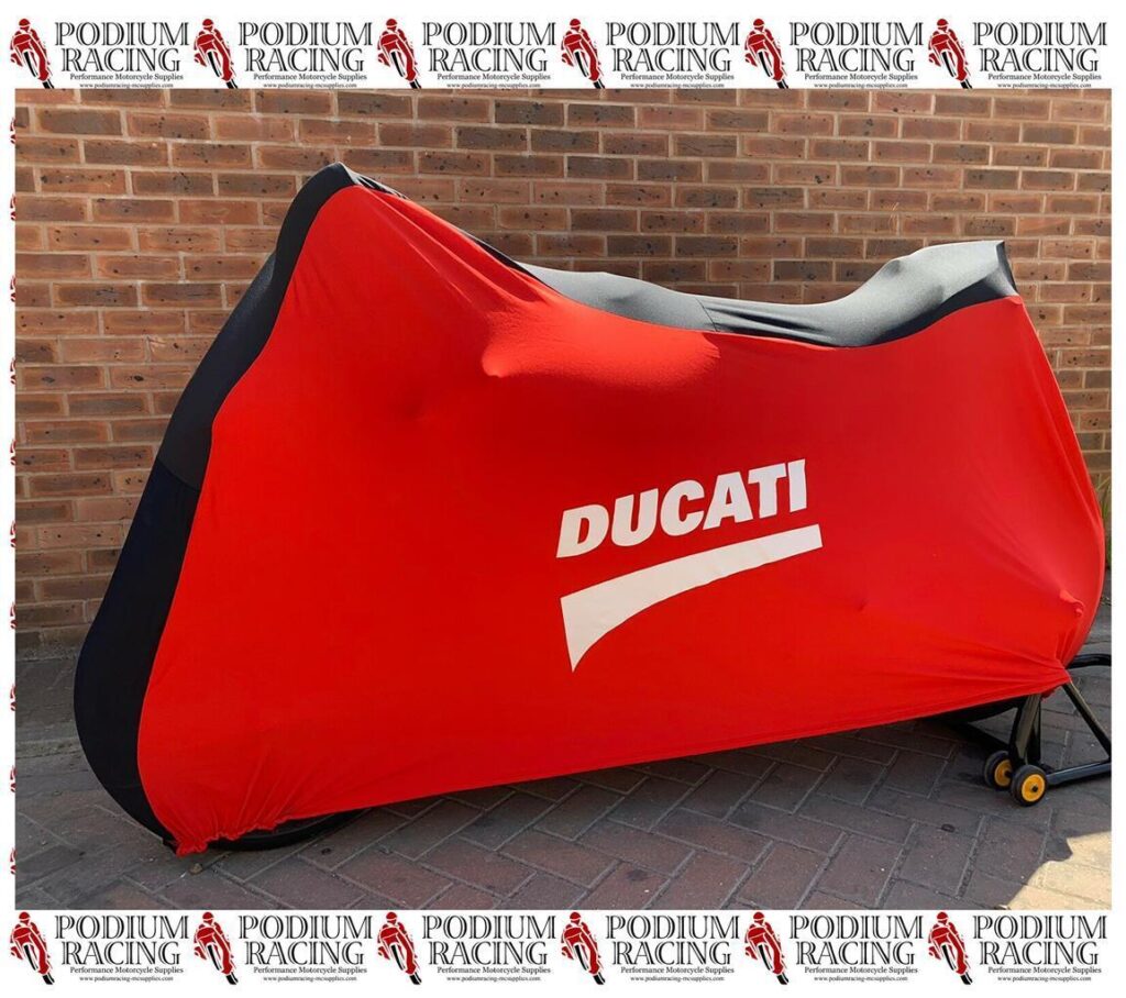 DUCATI PANIGALE V4 V4S V4R INDOOR BIKE COVER CUSTOM FITTED WITH SOFT ...